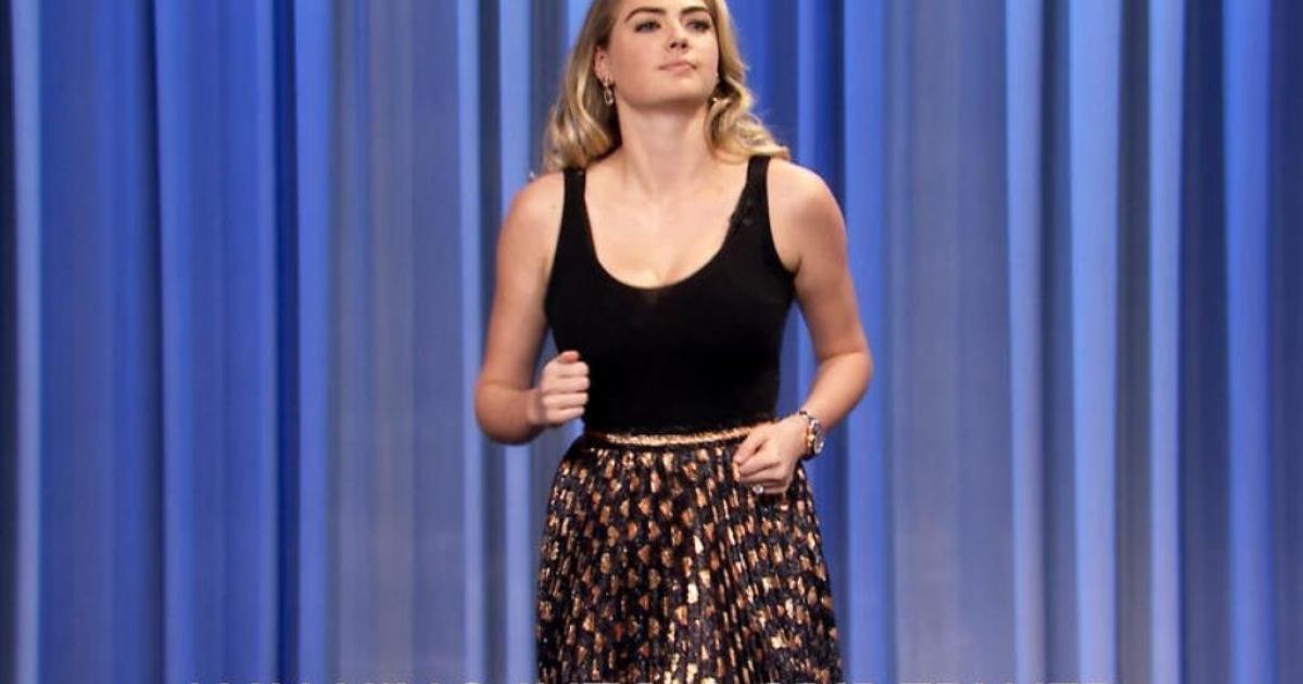 So Kate Upton, do you think you can dance?